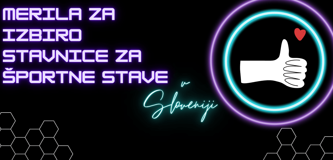 Stavnice v Sloveniji Najboljše slovenske stavnice za stave 2024
